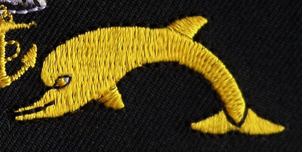 Royal Navy RN Submarine Service Dolphins MOD Approved Embroidered Patch