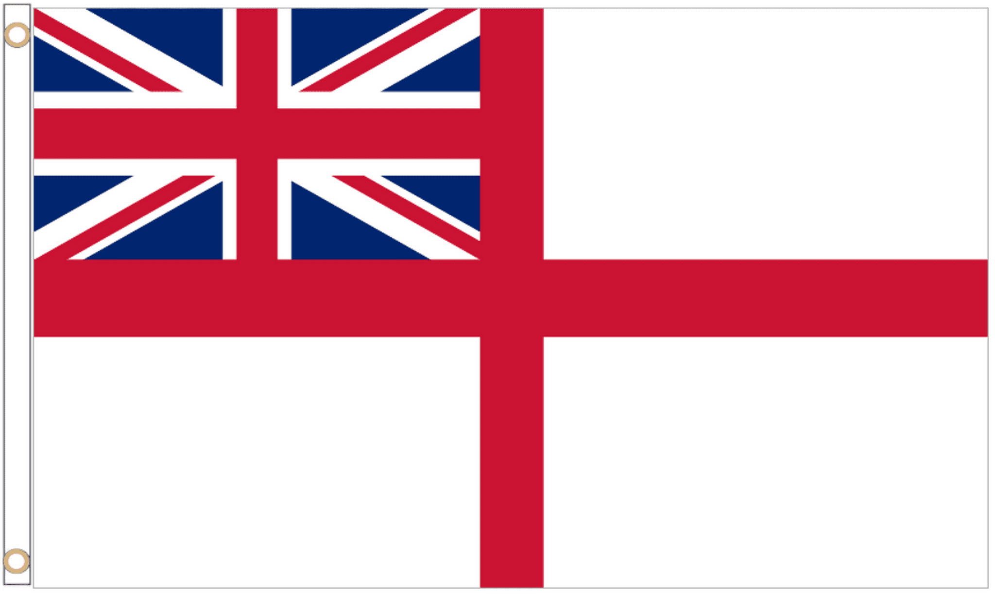 Royal Navy RN White Ensign Polyester Flag