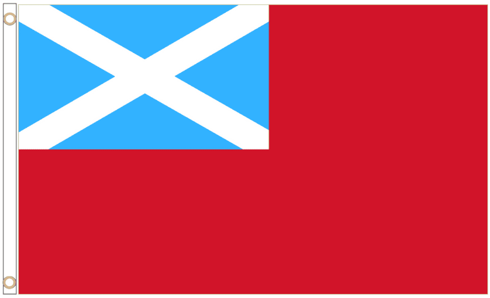 Royal Scots Navy Red Ensign Polyester Flag