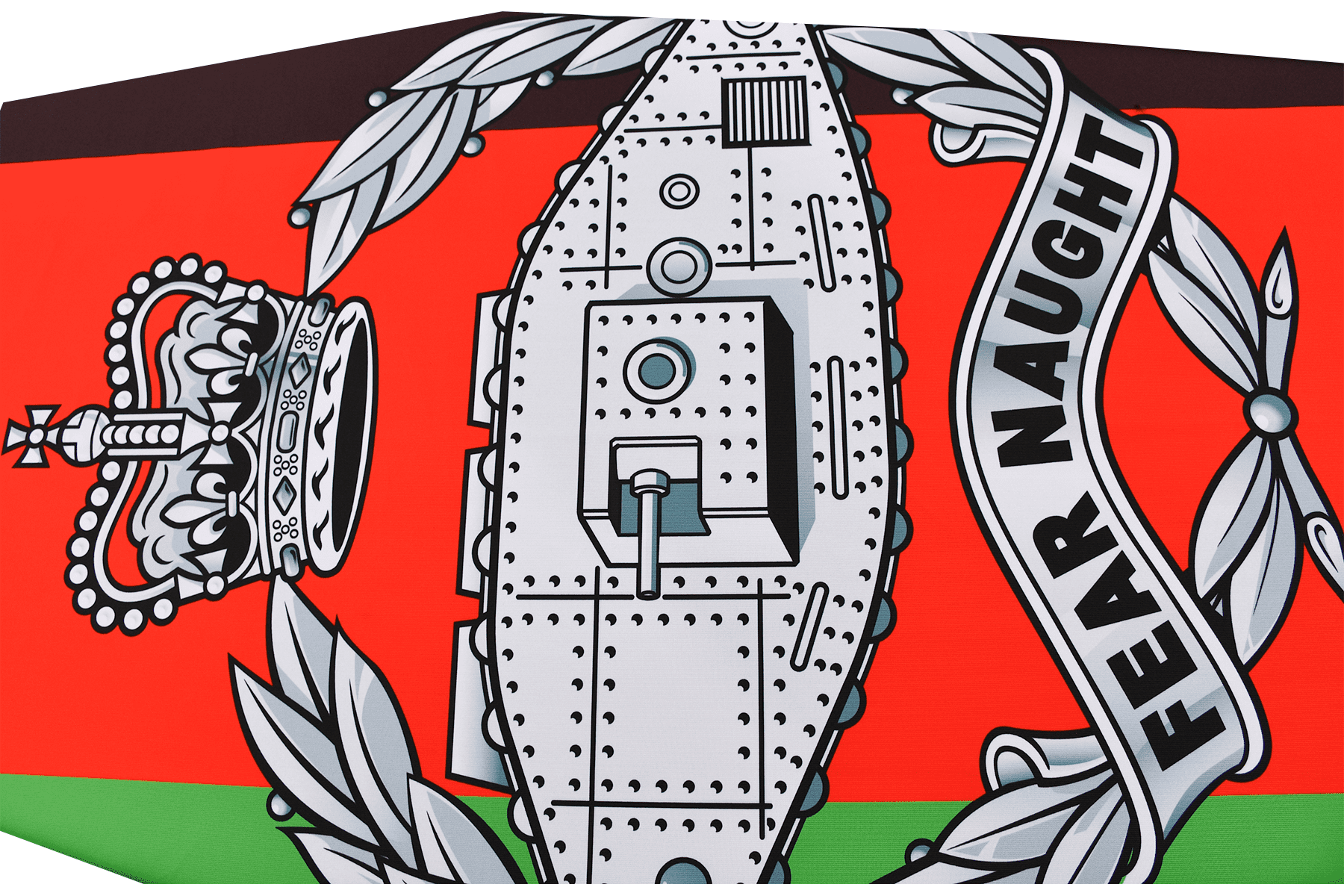ROYAL TANK REGIMENT BRITISH ARMY FLAG PREMIUM COFFIN DRAPE
