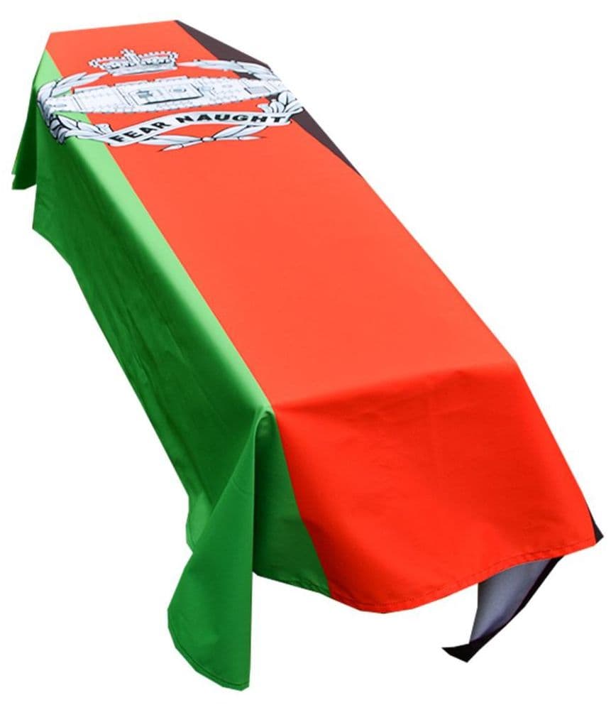 ROYAL TANK REGIMENT BRITISH ARMY FLAG PREMIUM COFFIN DRAPE