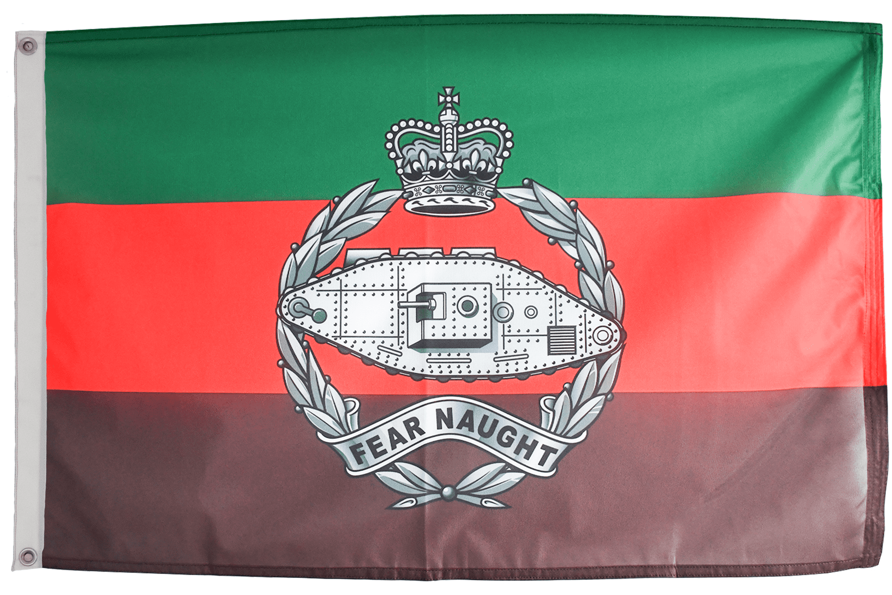 Royal Tank Regiment British Army Flag with Eyelets