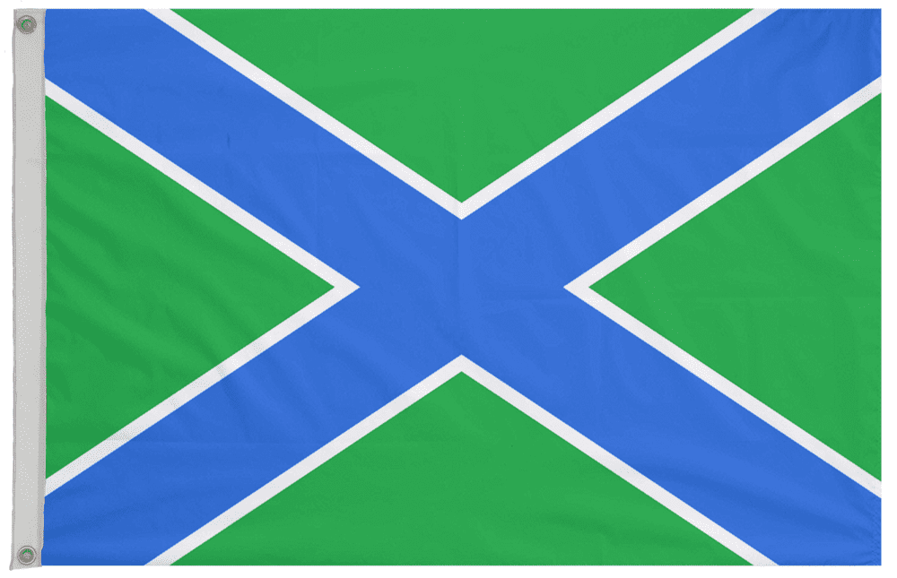 Russian Federation Frontier Guard Ensign Flag with Eyelets