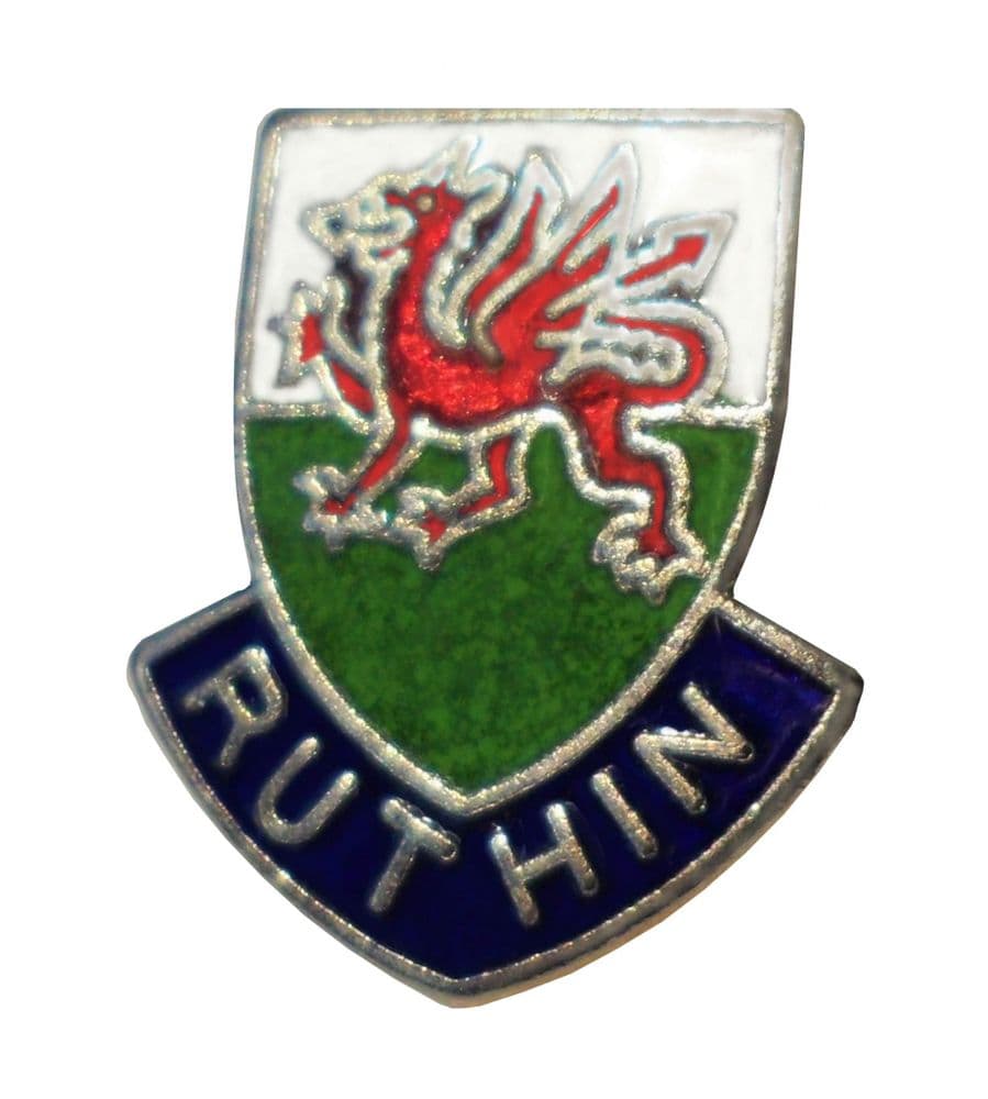 Ruthin Town Pin Badge