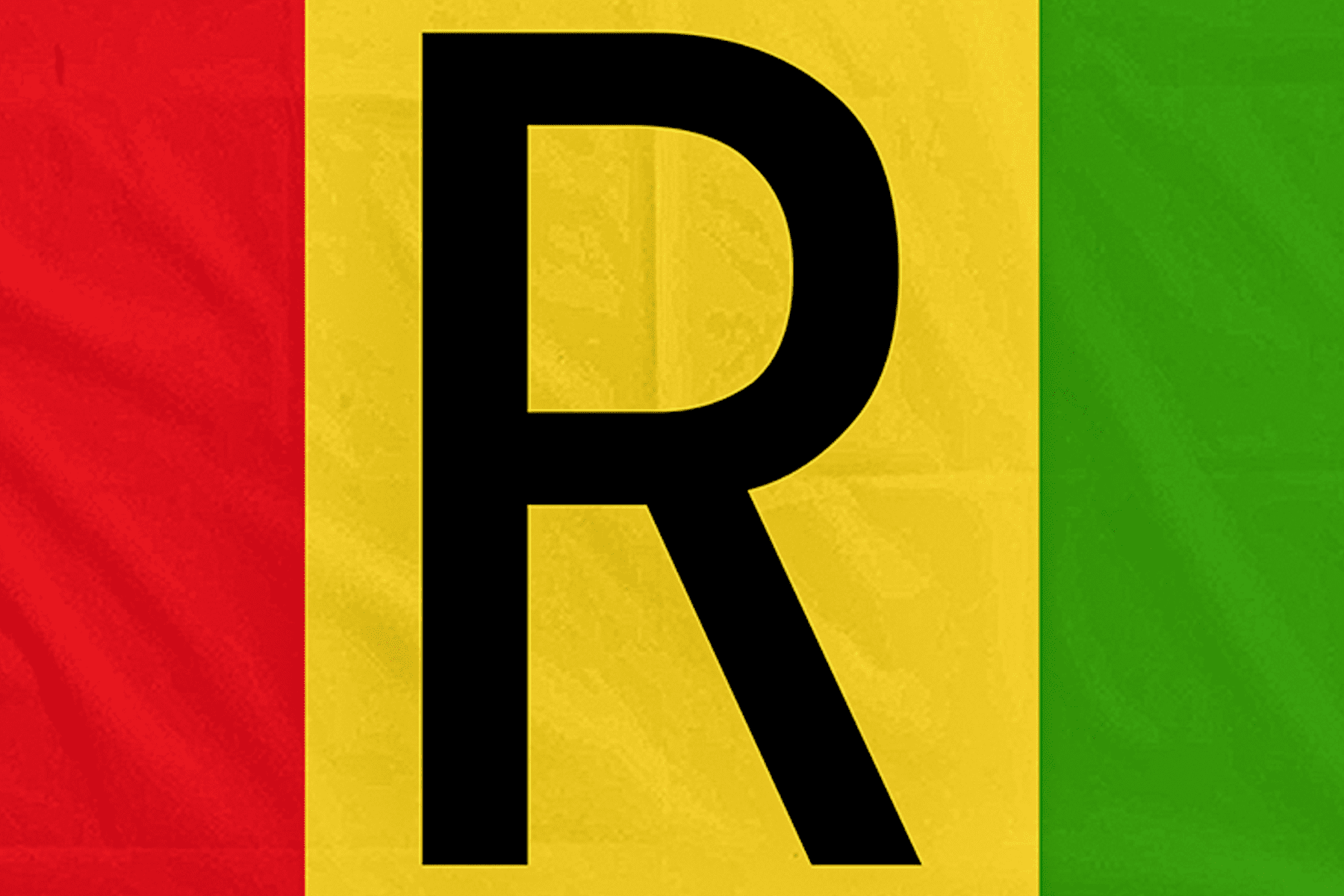 Rwanda 1961 to 2001 Flag with Eyelets