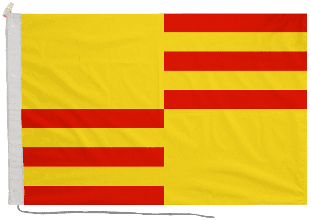 San Lorenzo Puerto Rico Flag with Rope & Toggle