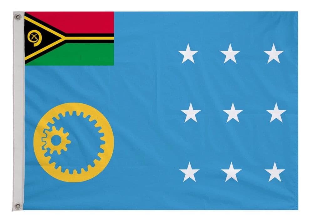 Sanma Province Vanuatu Flag with Eyelets