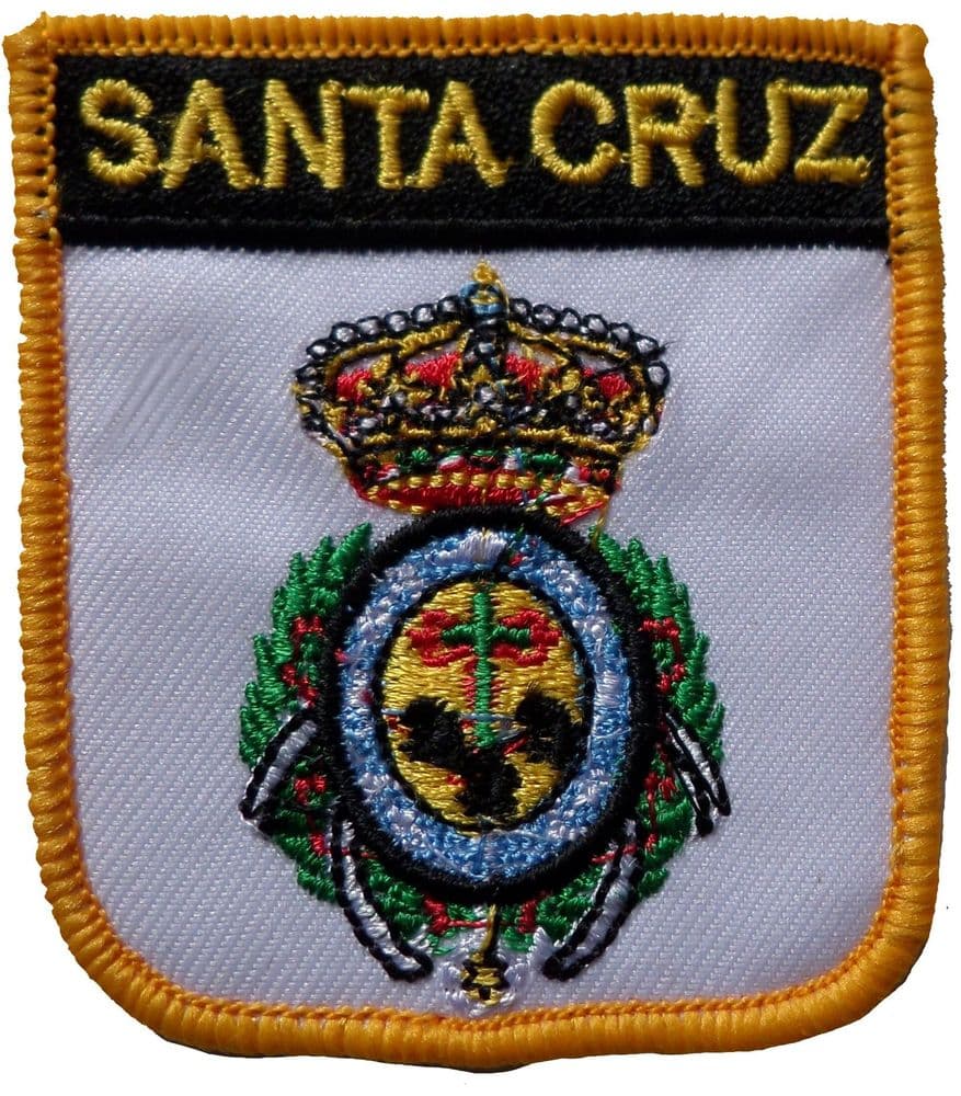 Santa Cruz de Tenerife Spain Shield Embroidered Patch