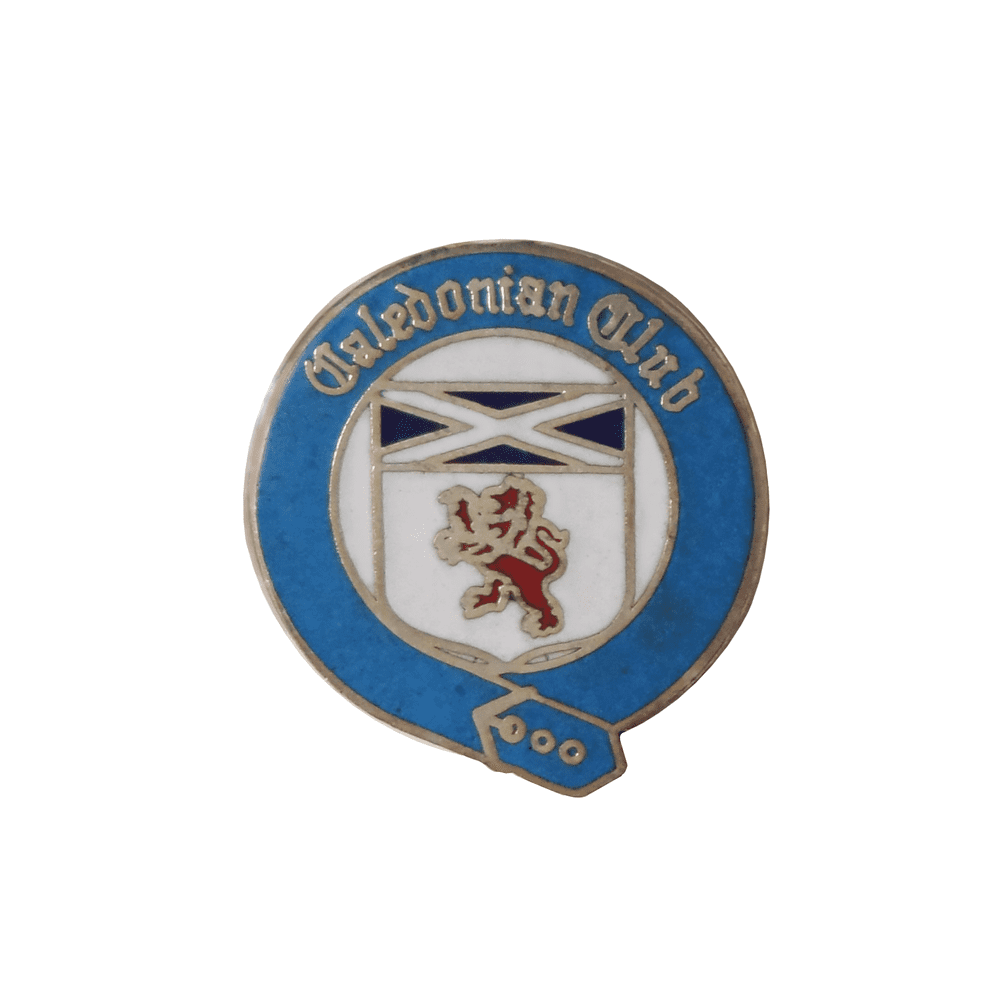 Scotland Caledonian Club Pin Badge