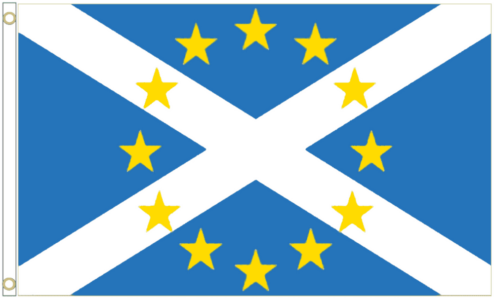 Scotland European Union Polyester 5 x3 Flag