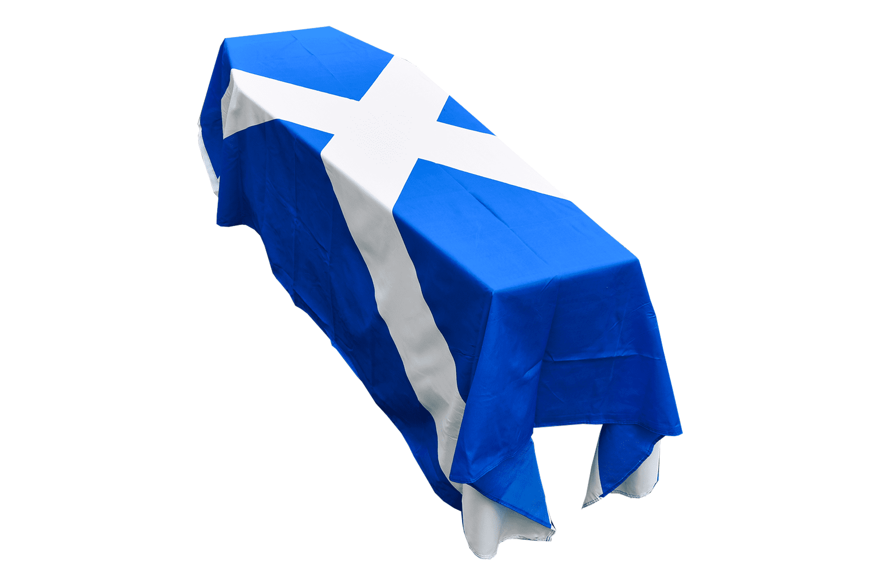 SCOTLAND FLAG COFFIN DRAPE