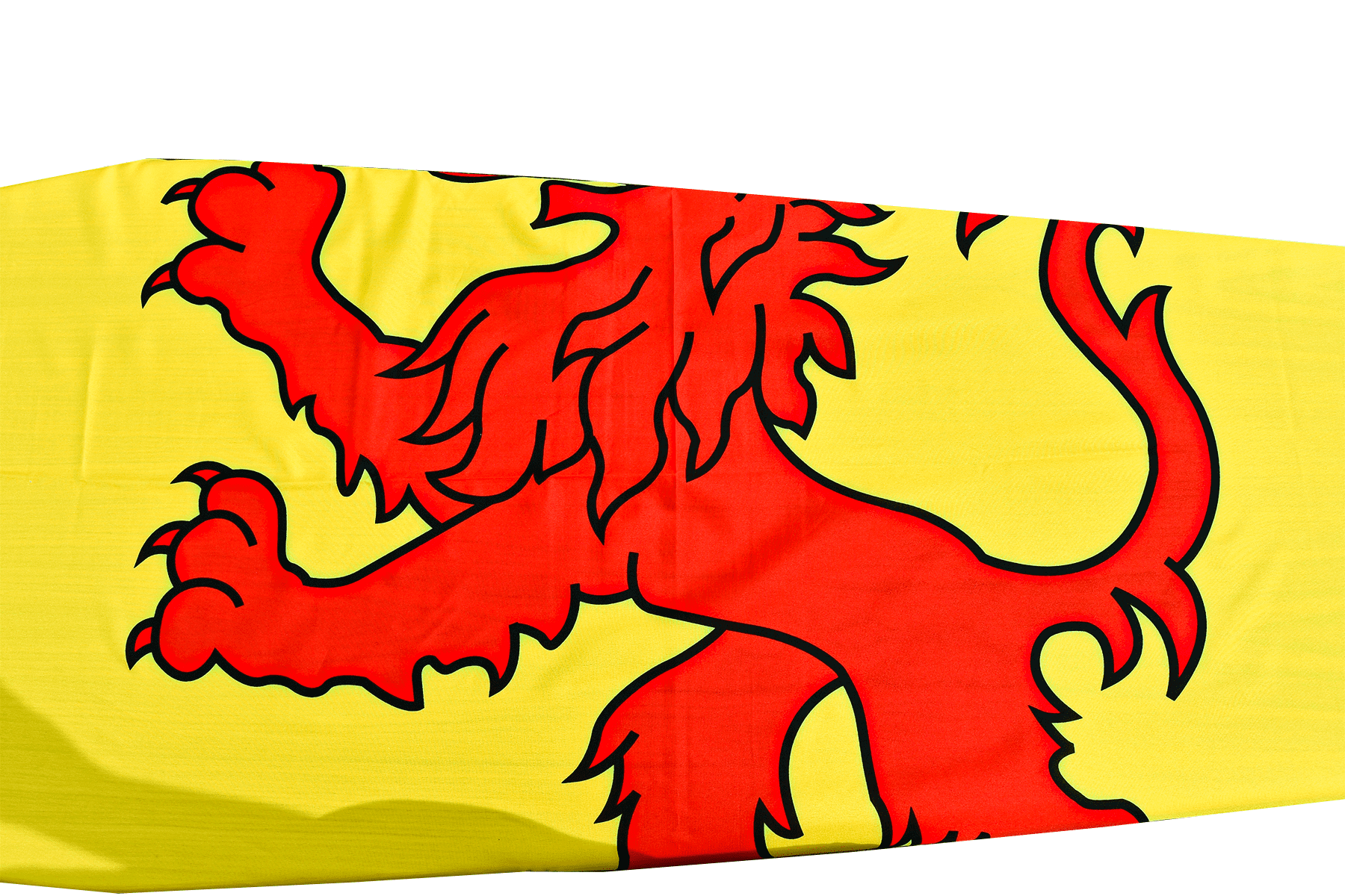 SCOTLAND LION RAMPANT FLAG COFFIN DRAPE