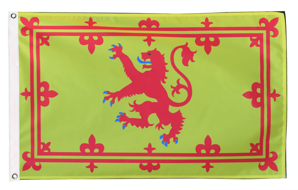 Scotland Lion Rampant Flag with Eyelets