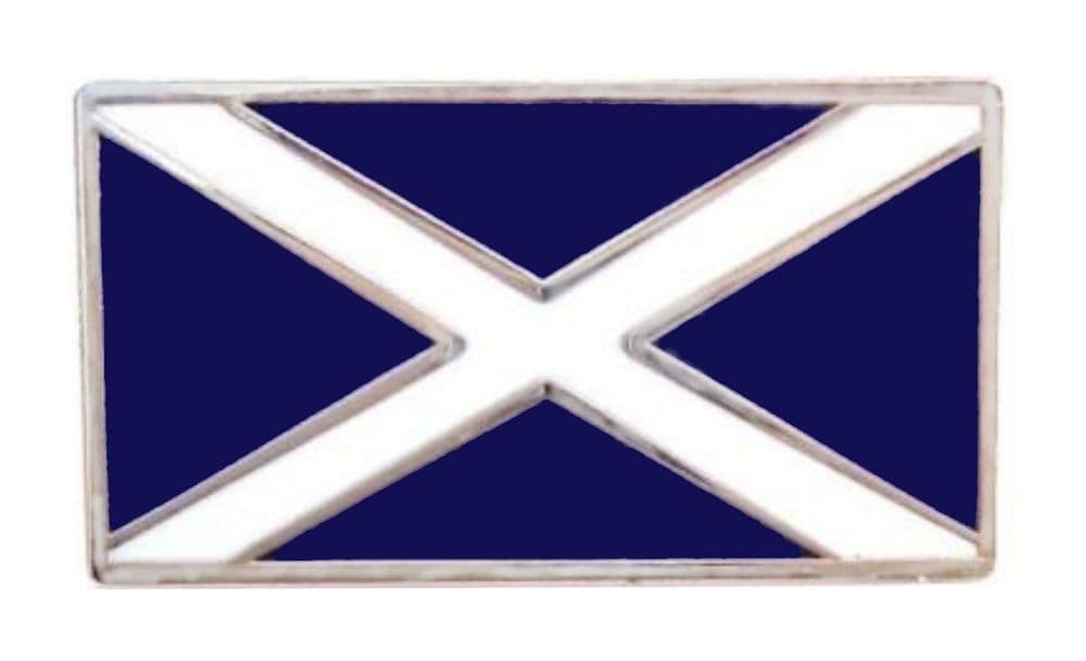 Scotland Scottish Flag Saltire Pin Badge
