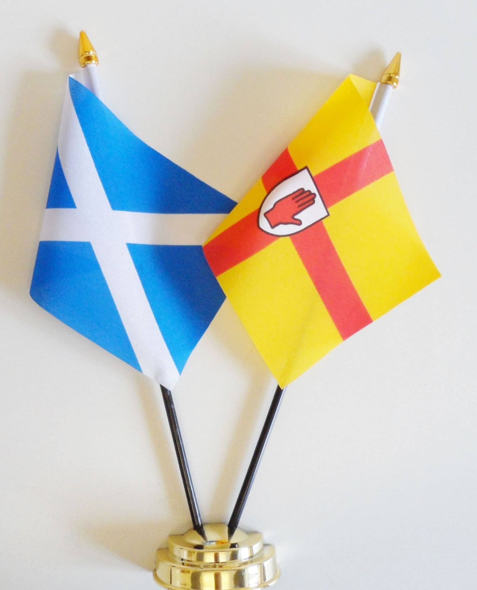 Scotland & Ulster Friendship Table Flags