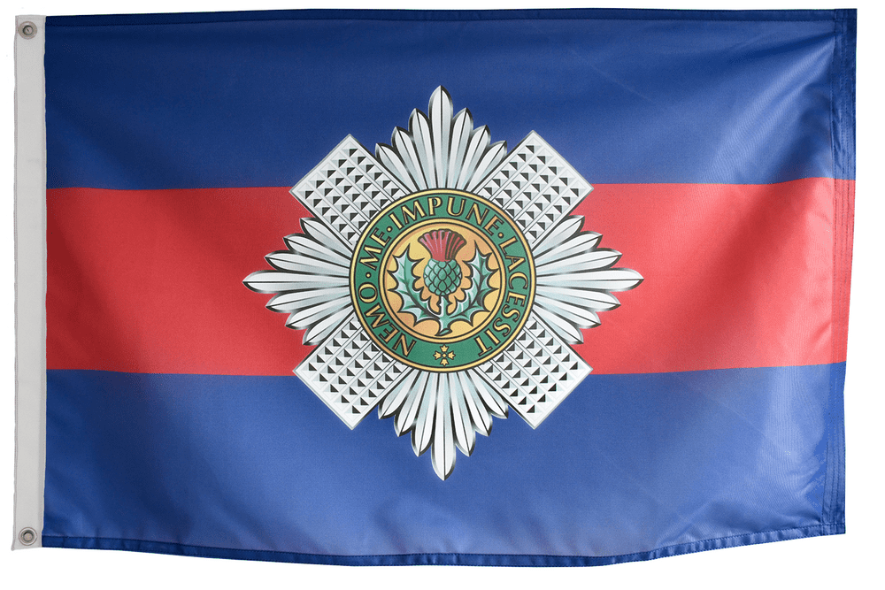 Scots Guards British Army Flag with Eyelets