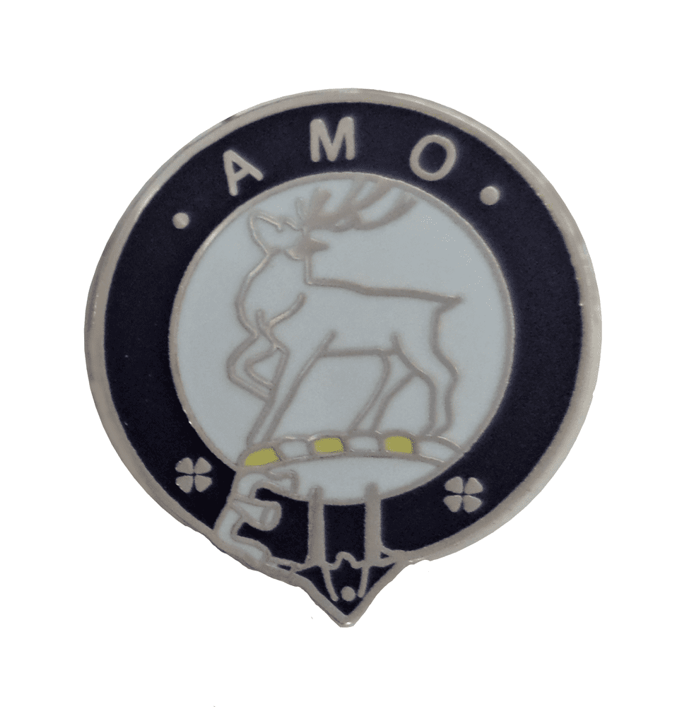 Scott Amo Scottish Clan Name Crest Pin Badge scott-amo-scottish-clan-name-crest-pin-badge
