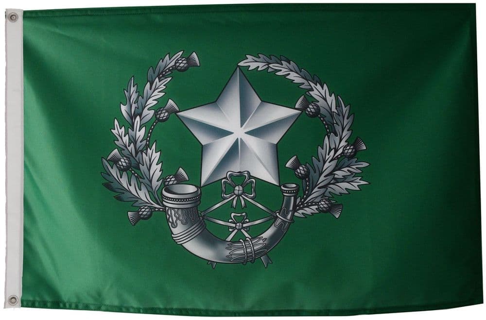 Scotts Rifles British Army Flag with Eyelets