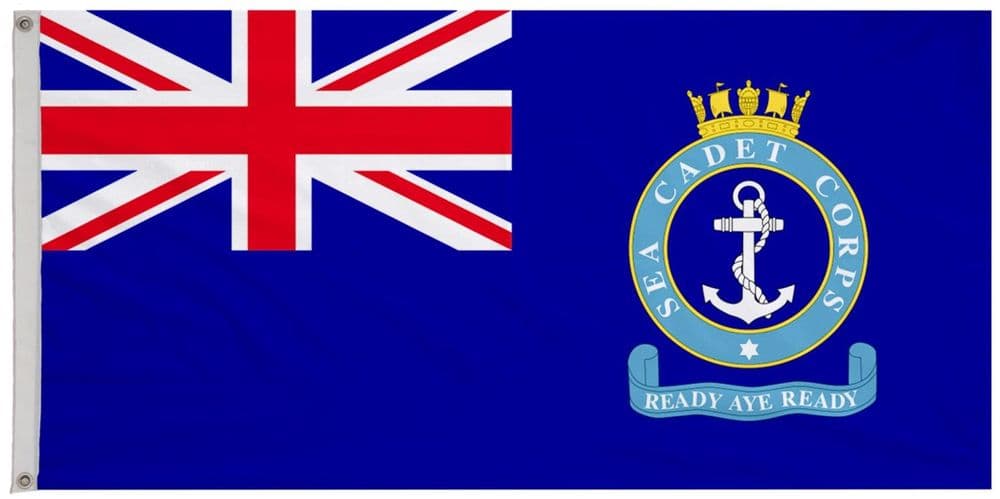 Sea Cadets Corps Flag with Eyelets