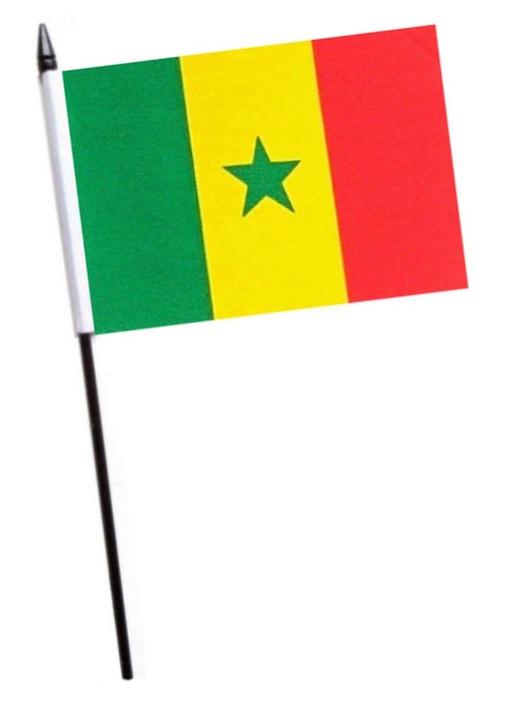Senegal Small Hand Waving Flag