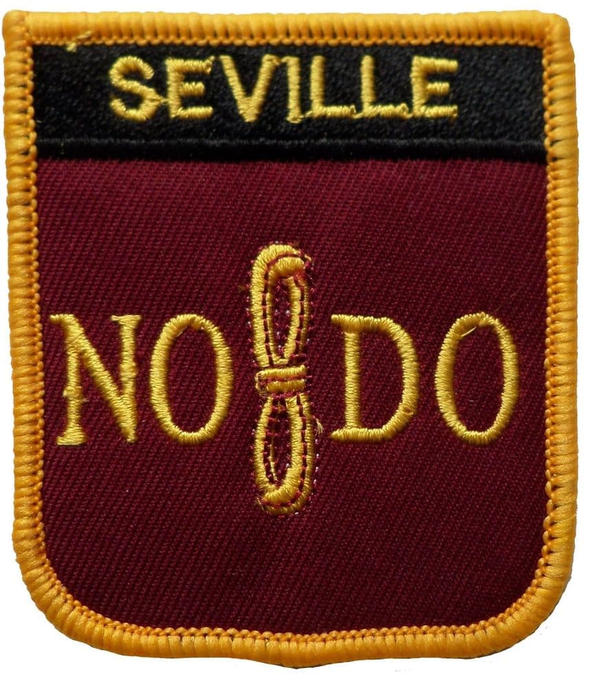 Seville Spain Shield Embroidered Patch