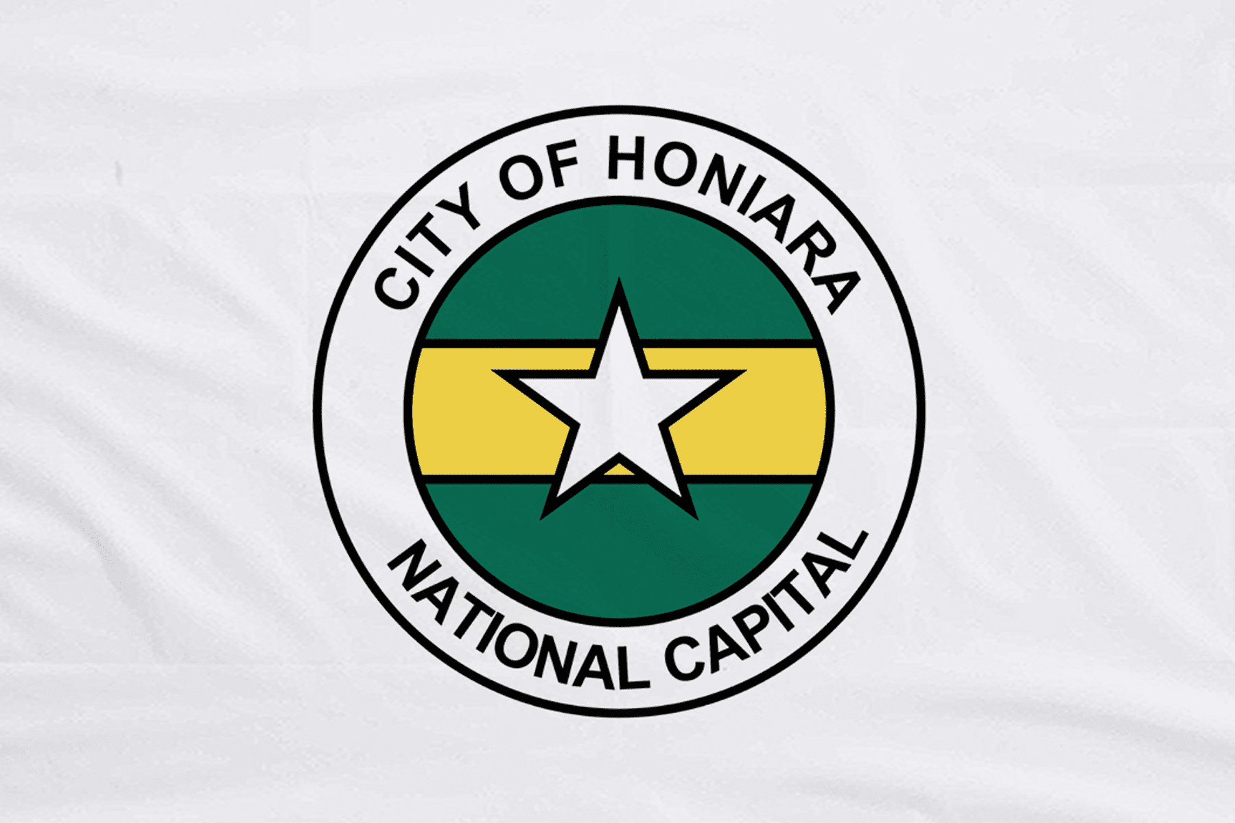 Solomon Islands Capital City Honiara Flag with Eyelets