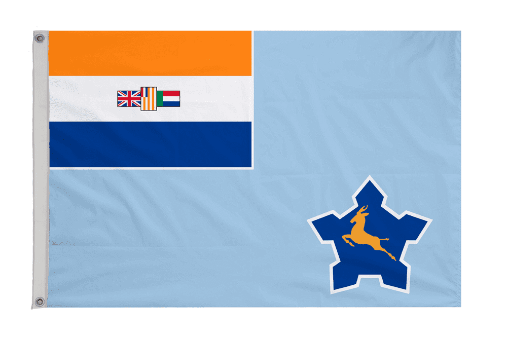 South Africa Air Force 1958 1967 1970 1981 Flag with Eyelets