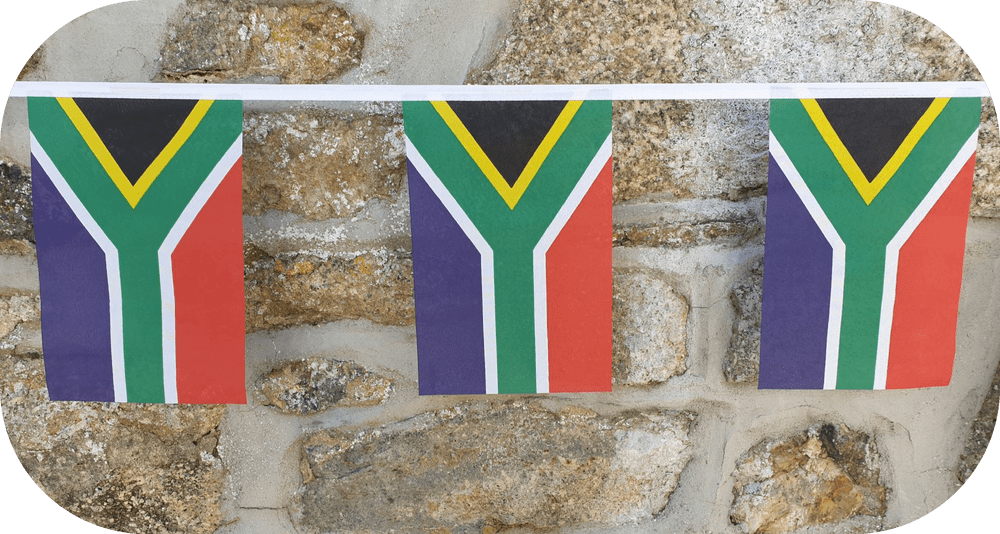 South Africa Flag Bunting