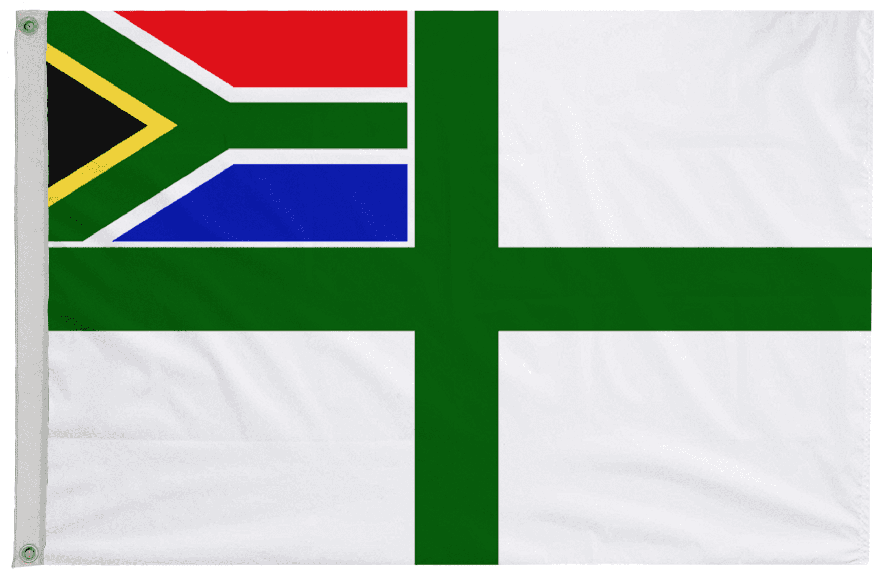 South Africa Naval Ensign Flag with Eyelets