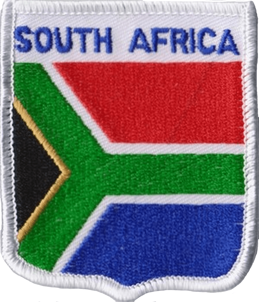South Africa Shield Embroidered Patch a141