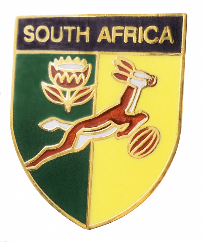 South Africa Springbok Rugby Team Pin Badge