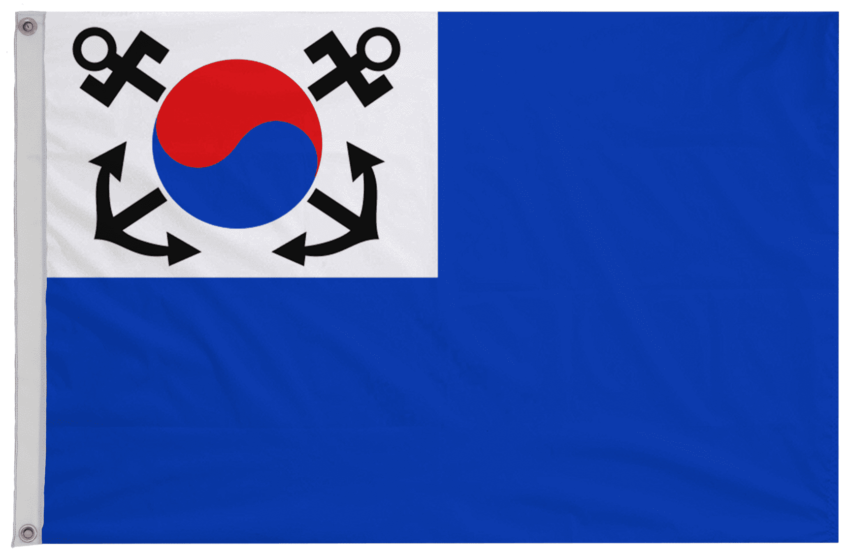 South Korea Naval Jack Flag with Eyelets