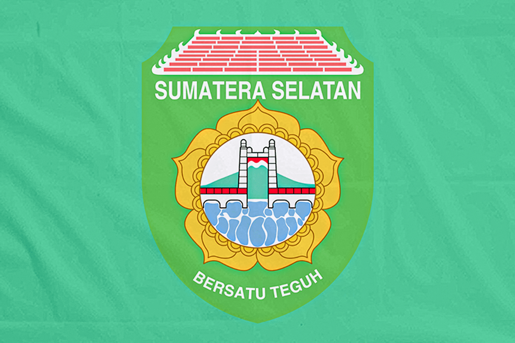 South Sumatra Province Indonesia Flag with Eyelets