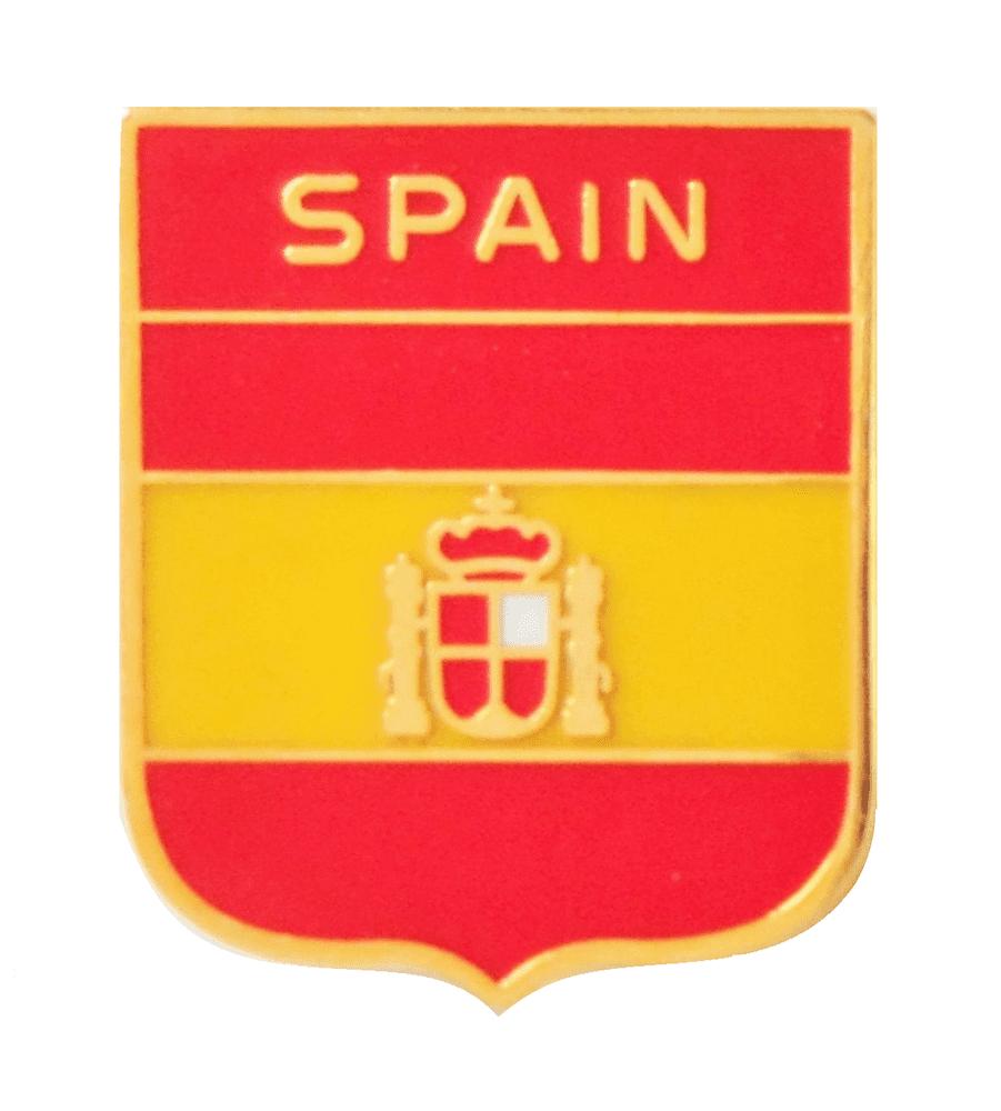 Spain State Flag Pin Badge