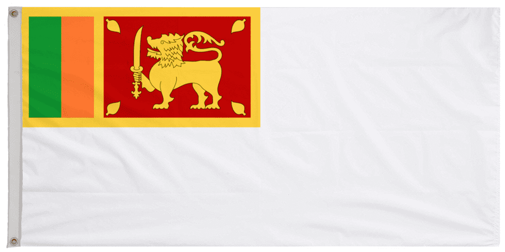 Sri Lanka Naval Ensign Flag with Eyelets