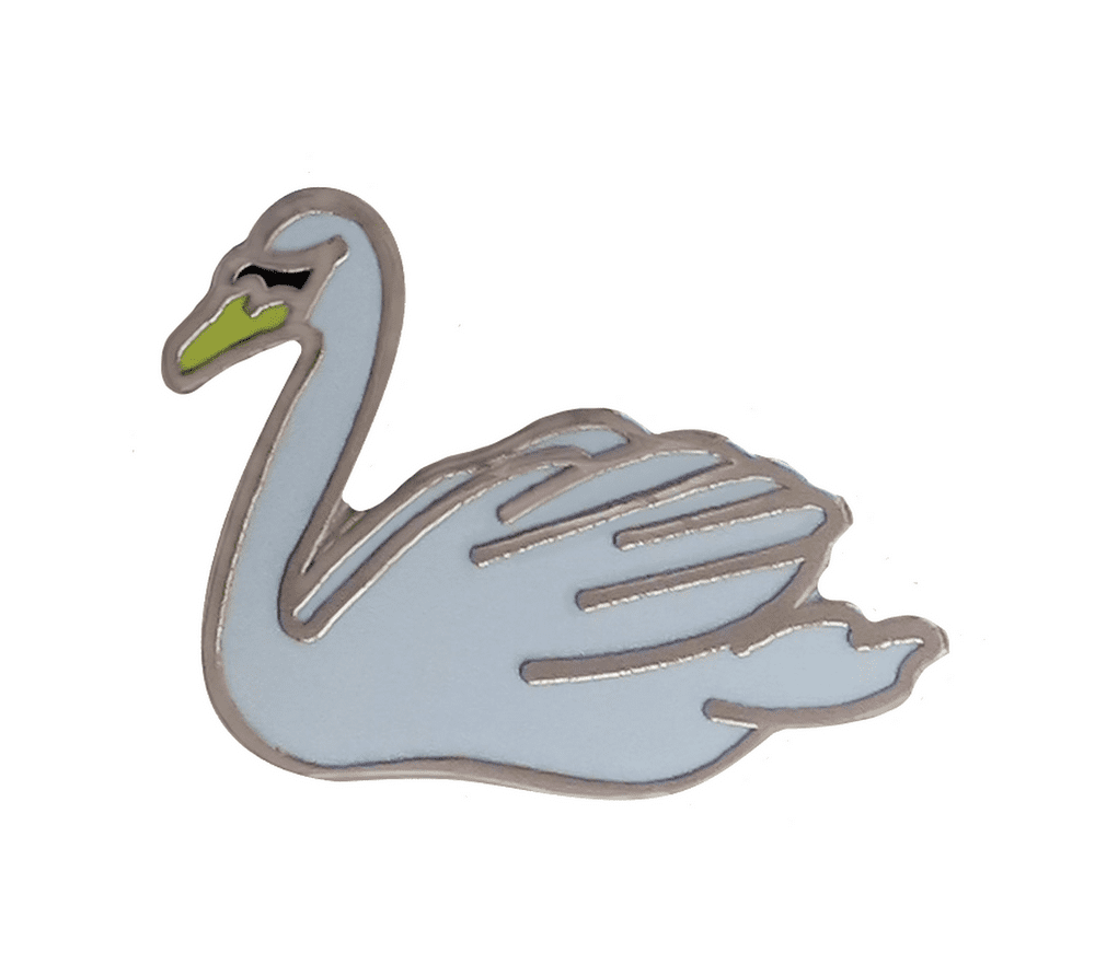 Swansea City Swan Pin Badge