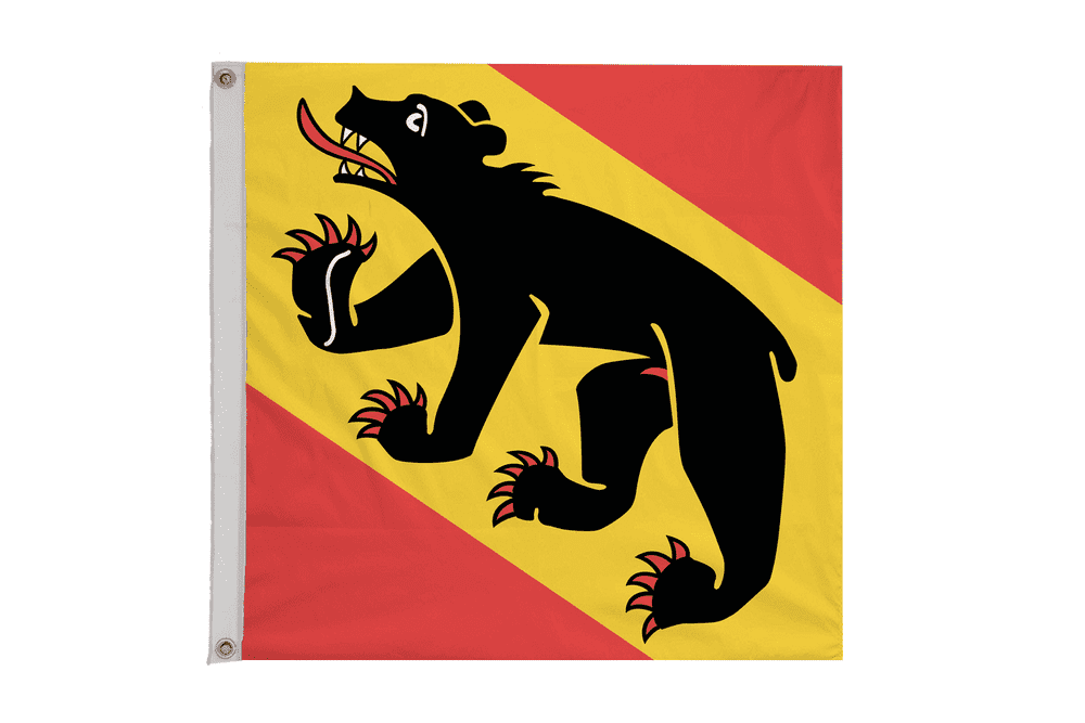 Switzerland Capital City Bern Flag with Eyelets