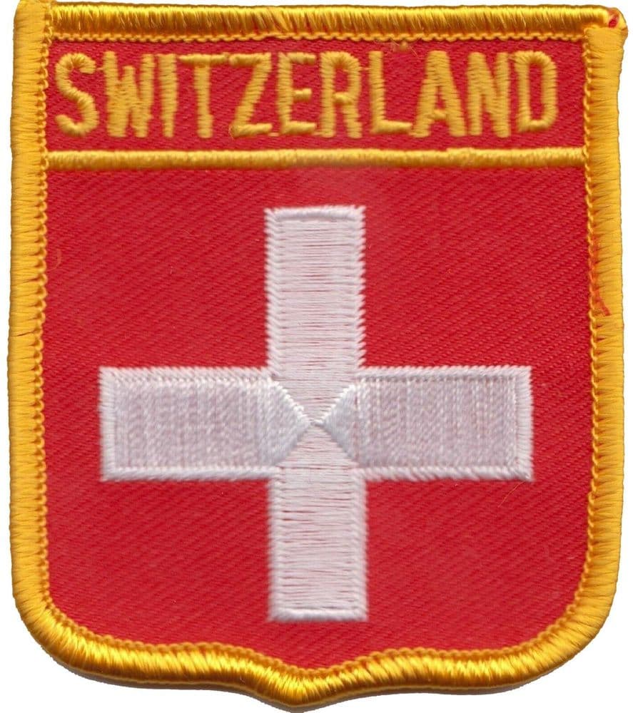 Switzerland Embroidered Patch a110