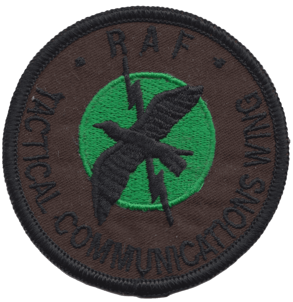 Tactical Communications Wing TCW Royal Air Force RAF Embroidered Patch
