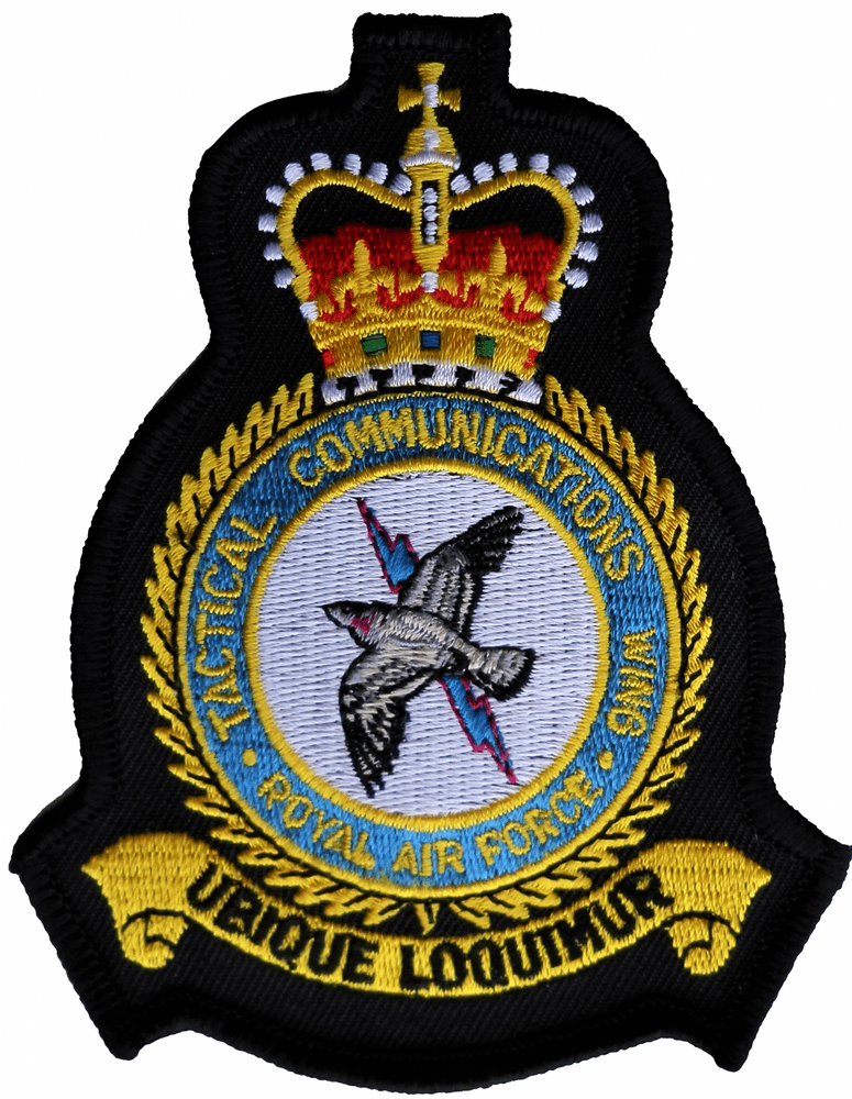 Tactical Communications Wing TCW Royal Air Force RAF MOD Crest ...