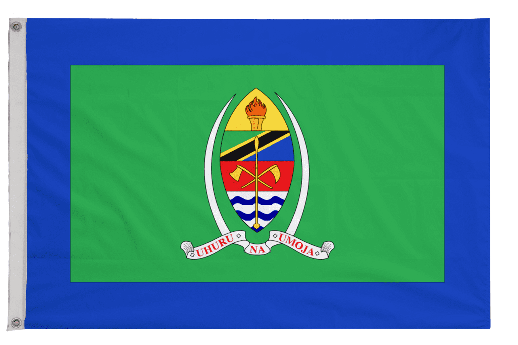Tanzanian Political Party Flags Left And Right In South African