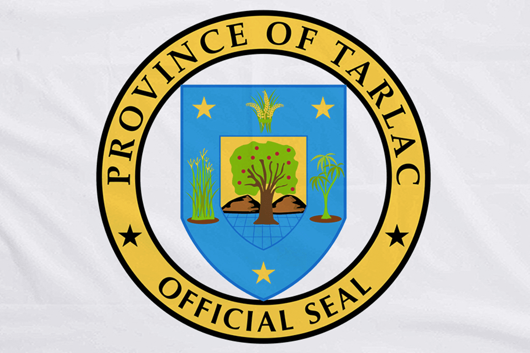 Tarlac Province Philippines Flag with Eyelets