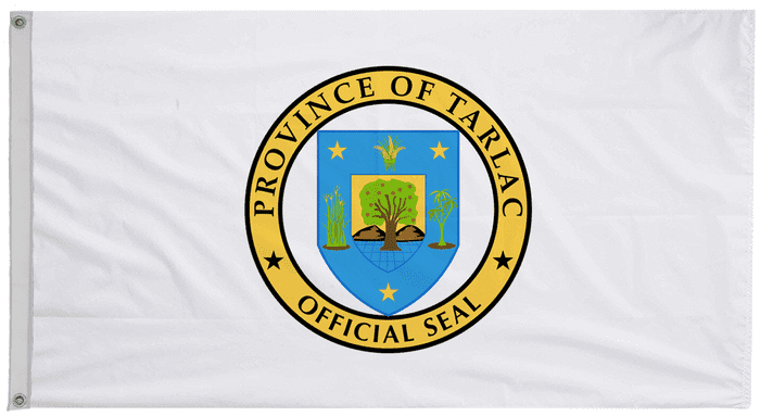 Tarlac Province Philippines Flag with Eyelets