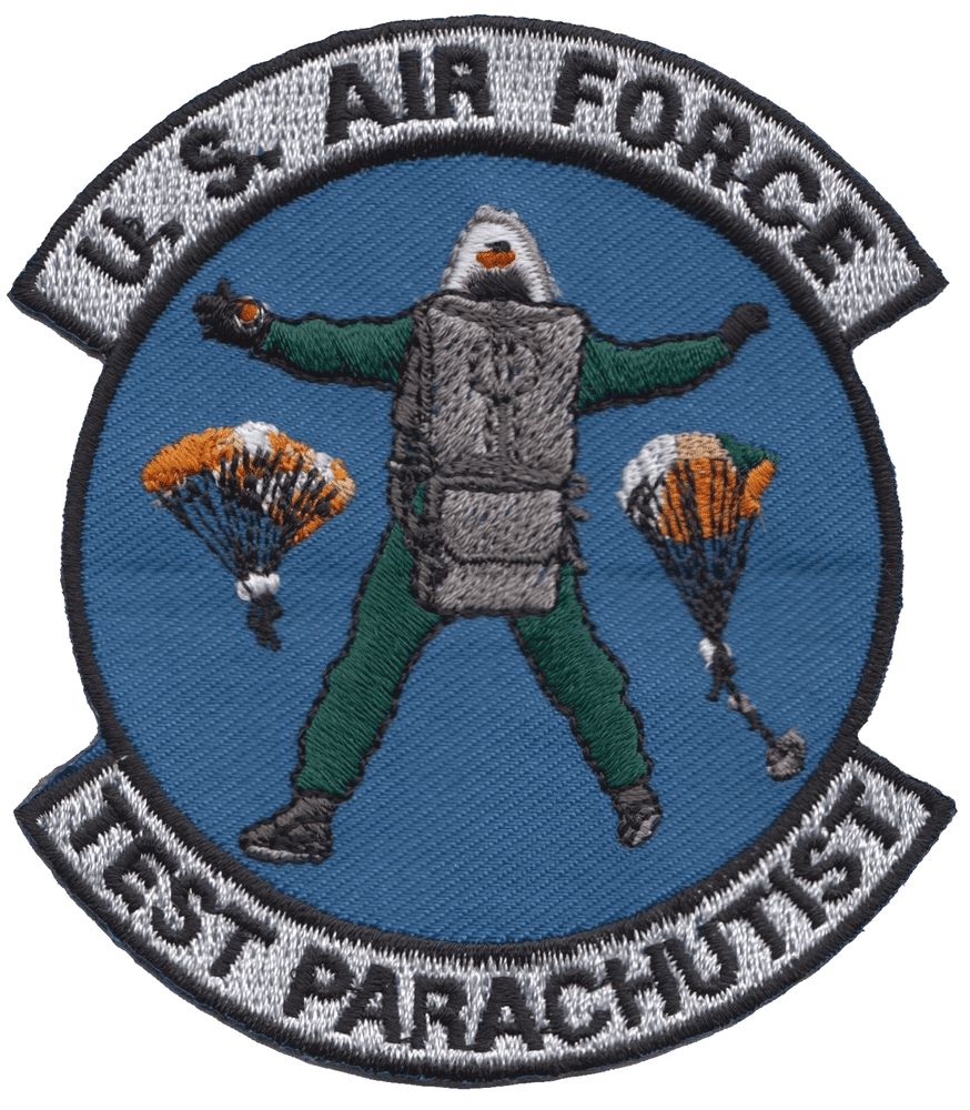 Test Parachutist United States Air Force USAF Embroidered Patch