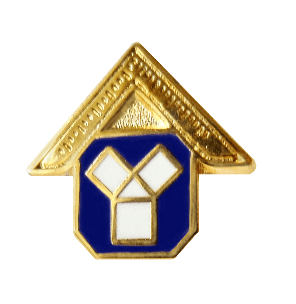 The 47th Problem of Euclid Past Master Tiny Freemasonry Masonic Pin Badge