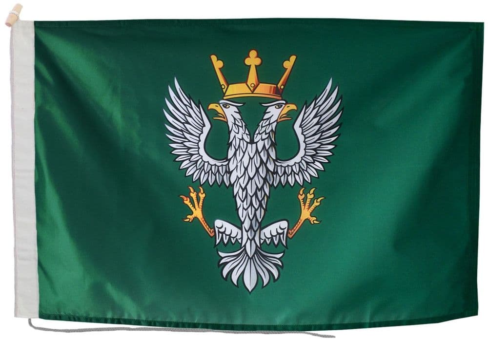 The Mercian Regiment British Army Flag with Rope & Toggle