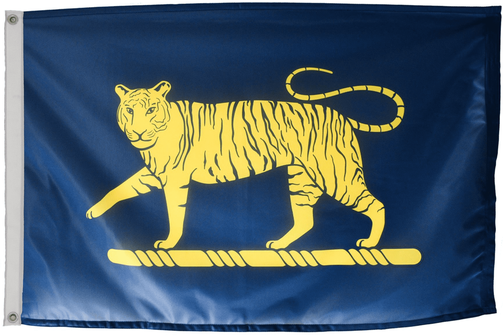 The Prince of Wales Royal Regiment Tiger British Army Flag with Eyelets