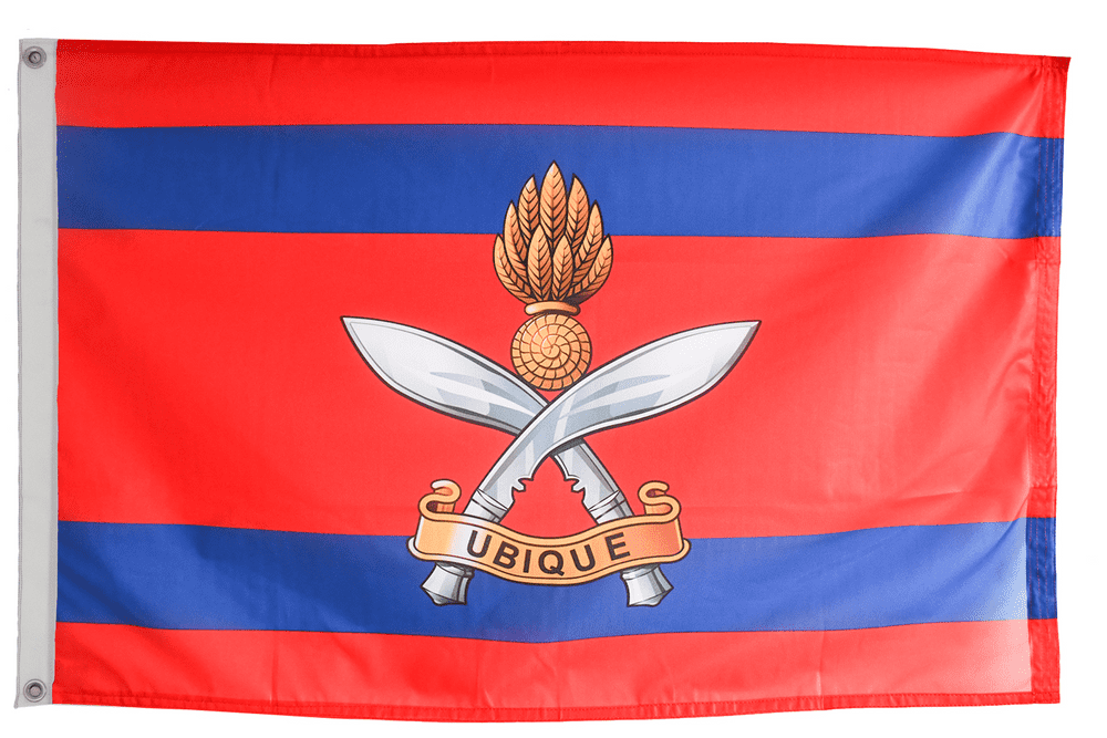 The Queen s Gurkha Engineers British Army Flag with Eyelets