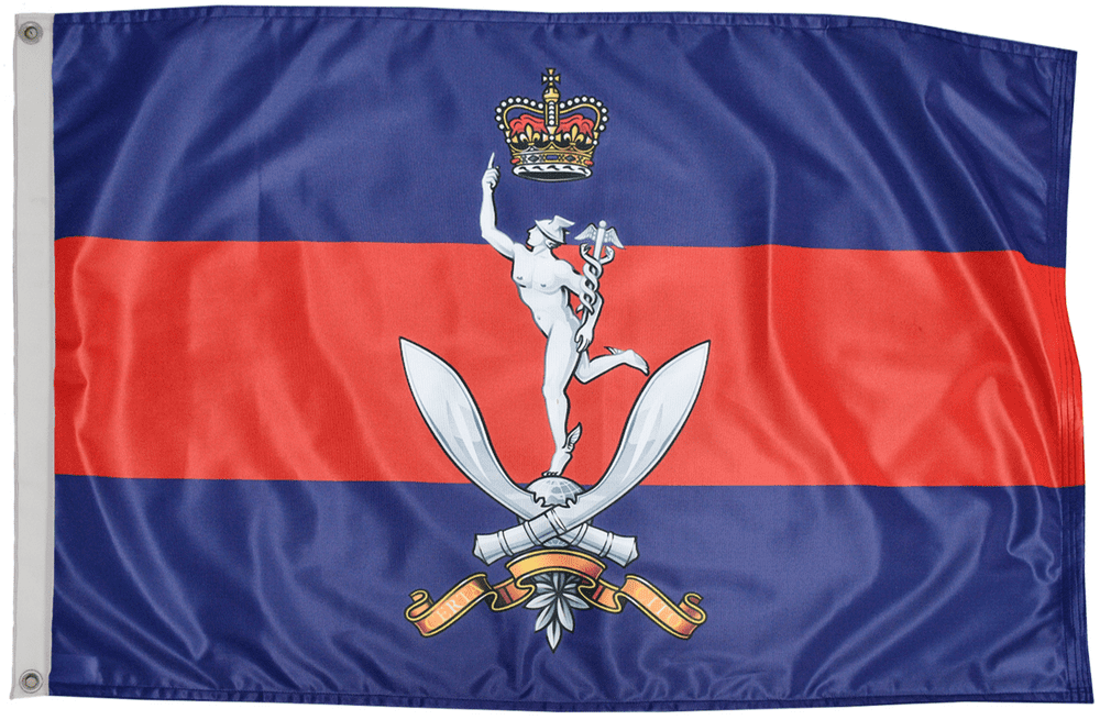 The Queen s Gurkha Signals British Army Flag with Eyelets