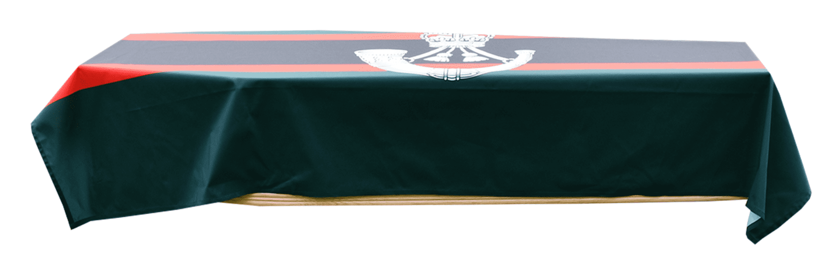 THE RIFLES BRITISH ARMY FLAG PREMIUM COFFIN DRAPE